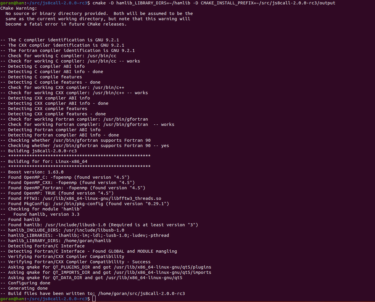 Install JS8Call 2.0.0-RC3 on Ubuntu 19.10 – Blackout Radio Comms